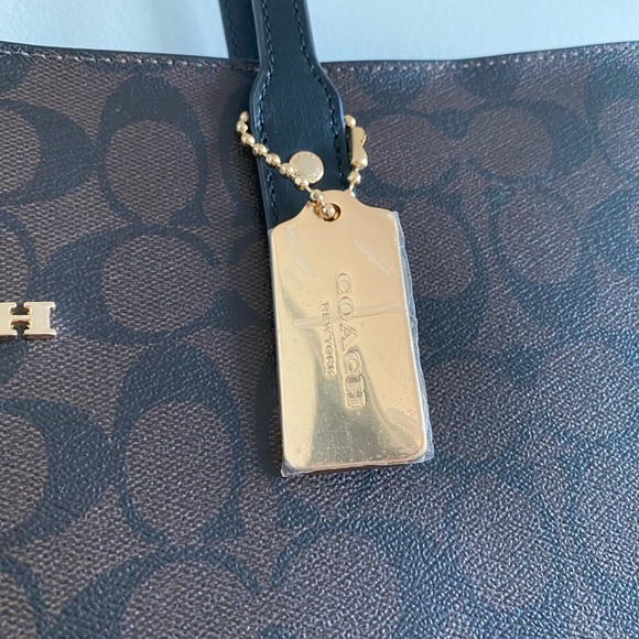 Coach | Bags | Coach Classic Monogram Leather Tote | Poshmark